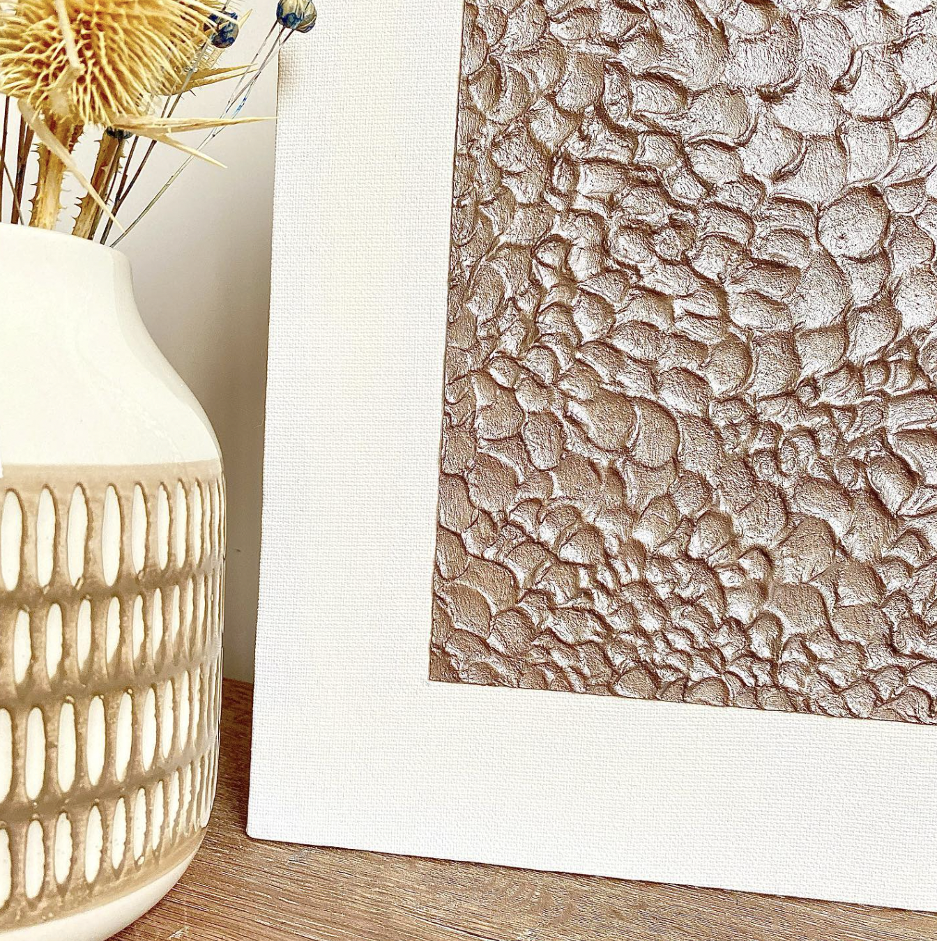 7 Easy DIY Textured Wall Art Tutorials
