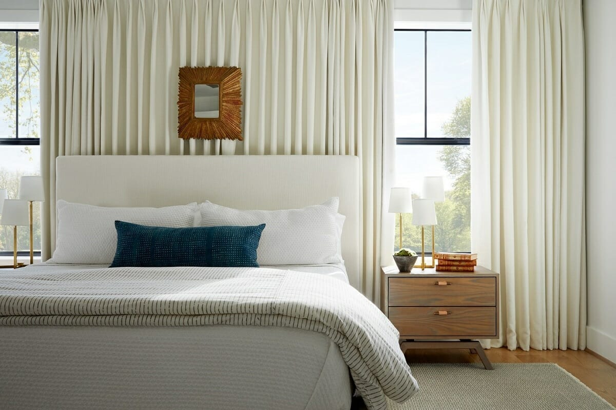 Dreamy Bedroom Ideas: How to Style Curtains Behind the Bed